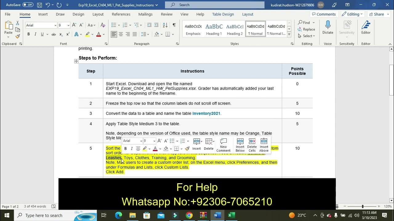 Exp19_Excel_Ch04_ML1_Pet_Supplies | Exp19 Excel Ch04 ML1 Pet Supplies | Excel Chapter 4 Mid ...