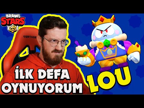 İLK DEFA LOU OYNADIM ÜÜÜFFFF ( Sertaç Abi Brawl Stars )
