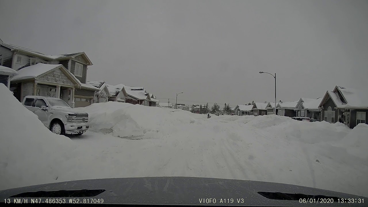 Newfoundland 06 Jan 2020 Storm - YouTube