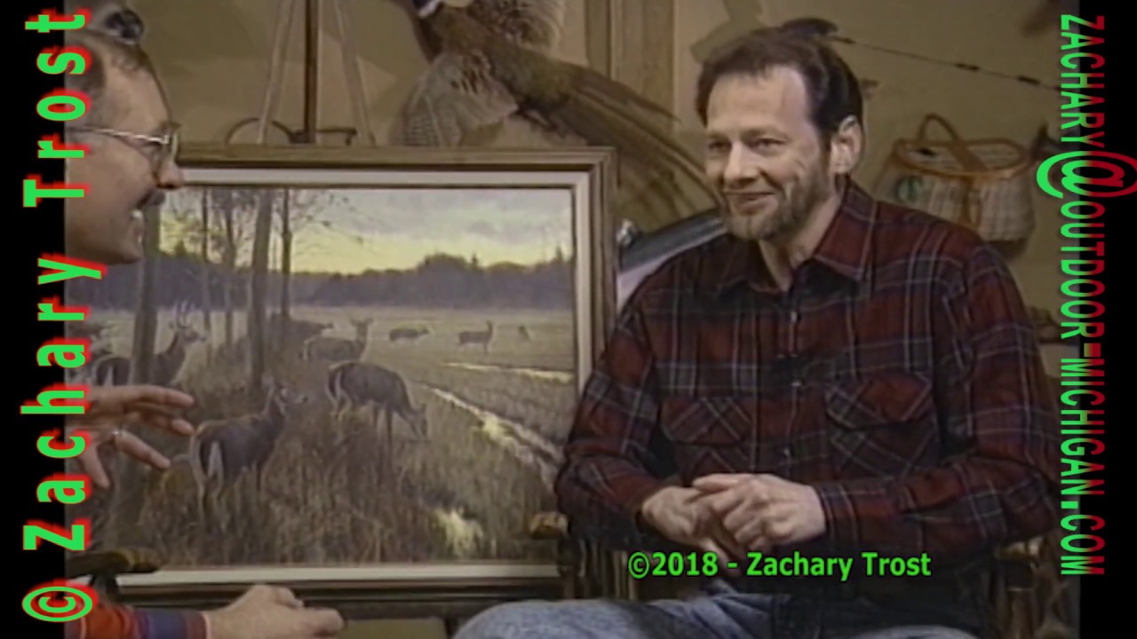 David Conklin Wildlife Artist 1989 Interview - YouTube