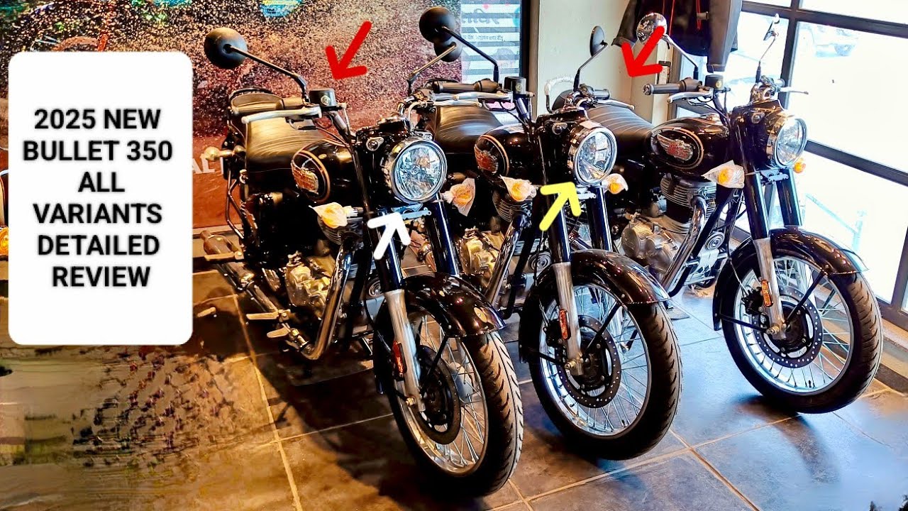 2025 New Bullet 350 All Variants Update Features Colours Price Mileage ...