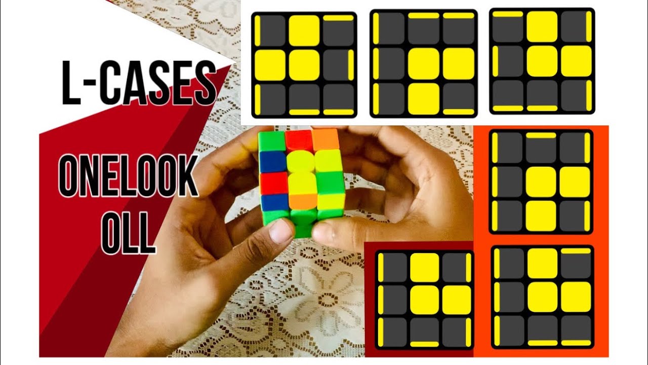 L -Cases All 6 One Look OLL - YouTube