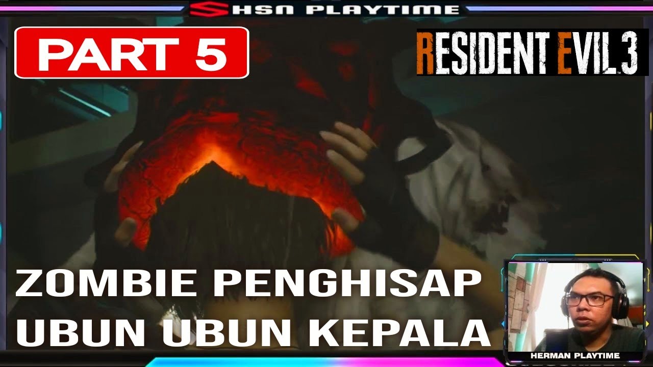 Resident Evil 3 Remake Part 5 Ada Zombie Penghisap Kepala - YouTube
