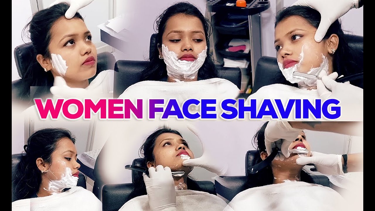 Women Straight Razor Shave | Why should boys have all the fun?🙈🙈 - YouTube