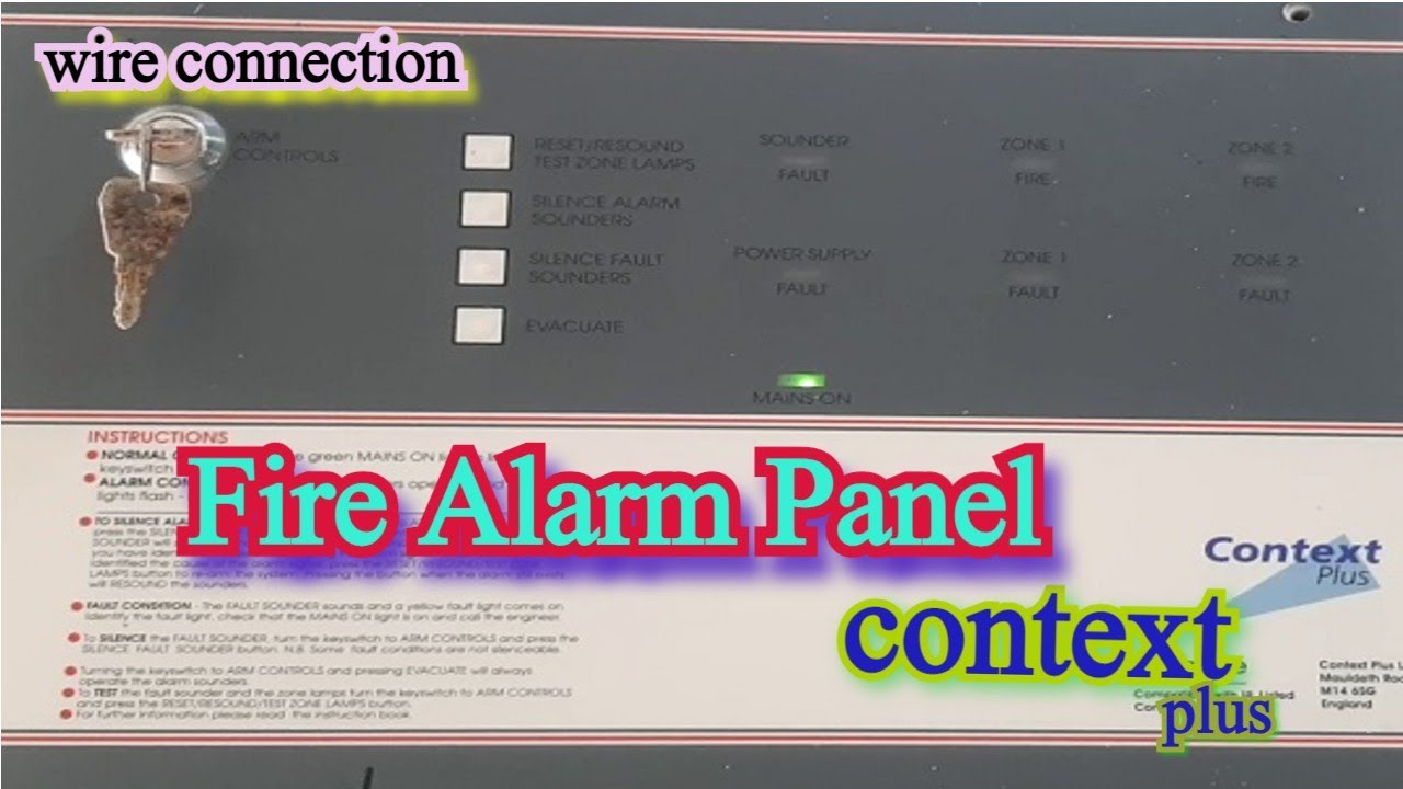 How To Operate Context Plus Fire Alarm Panel In Hindi Urdu Language how-to-operate-context-plus-fire-alarm-panel-in-hindi-urdu-language