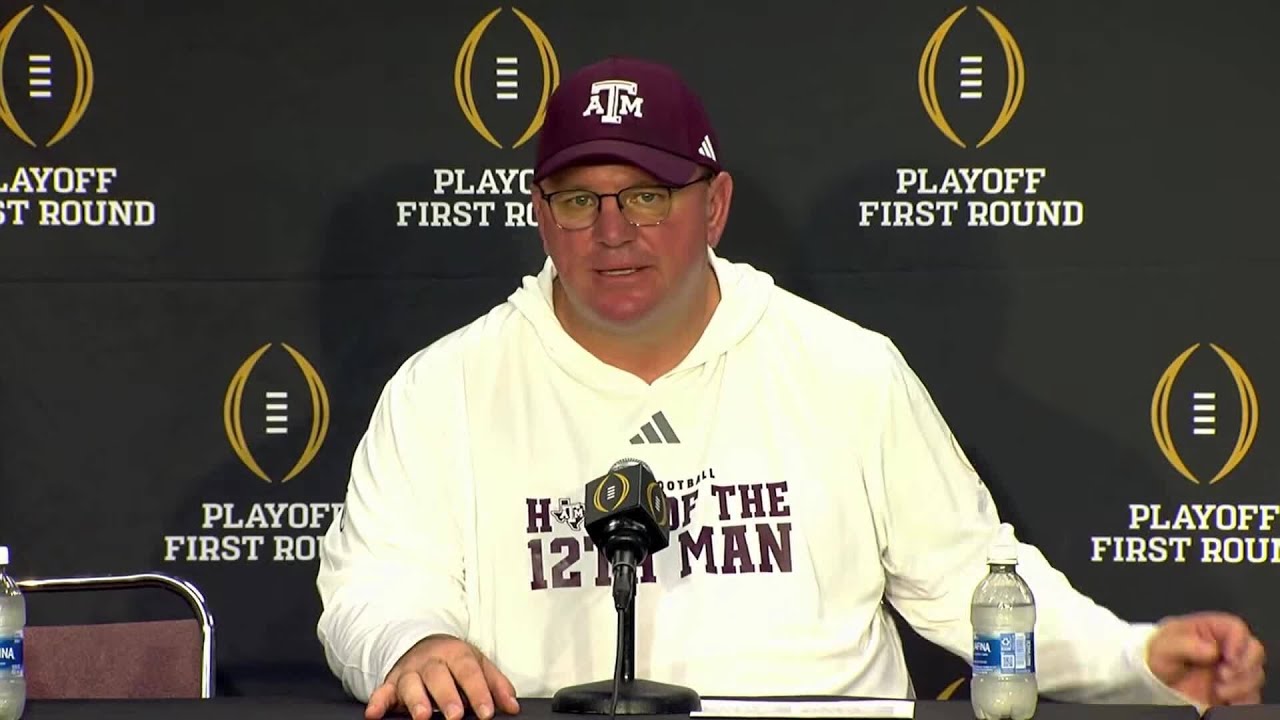 Mike Elko on Texas A&M's loss to Miami - YouTube