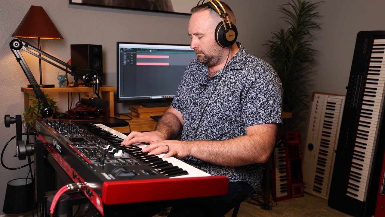 Roland V-Stage - Warm Felt Layer - Scene Sound Demo - YouTube