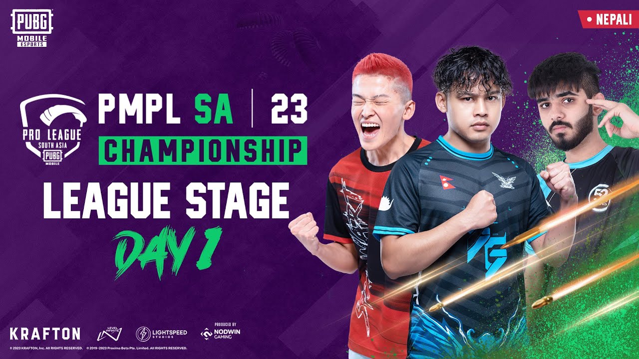 [NP] 2023 PMPL South Asia Championship - League Stage Day 1 | Spring ...