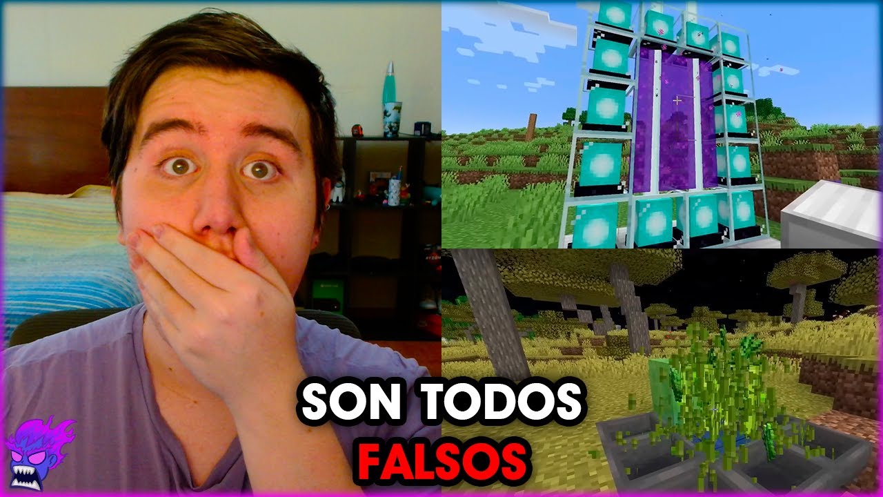 Estos Tiktoks Virales De Minecraft ¿son Falsos Chule Reacciona A Gelo