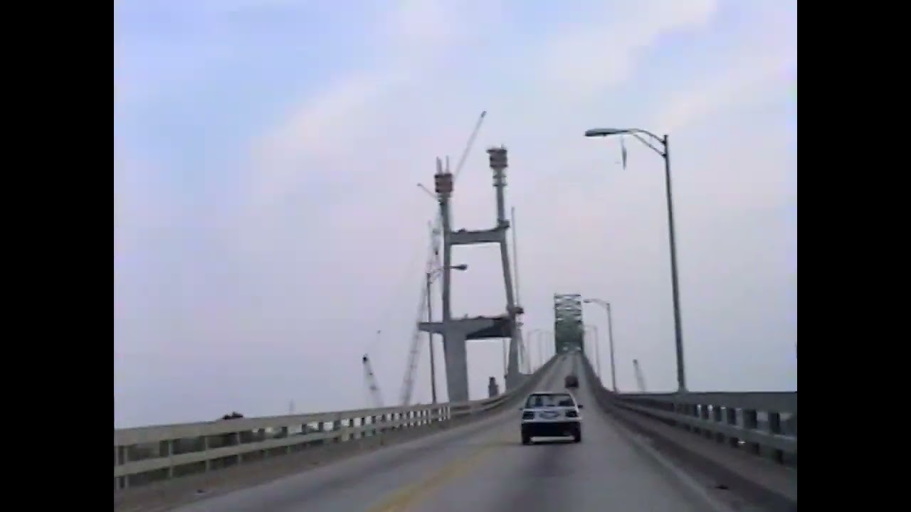 The old Talmadge Memorial Bridge - YouTube