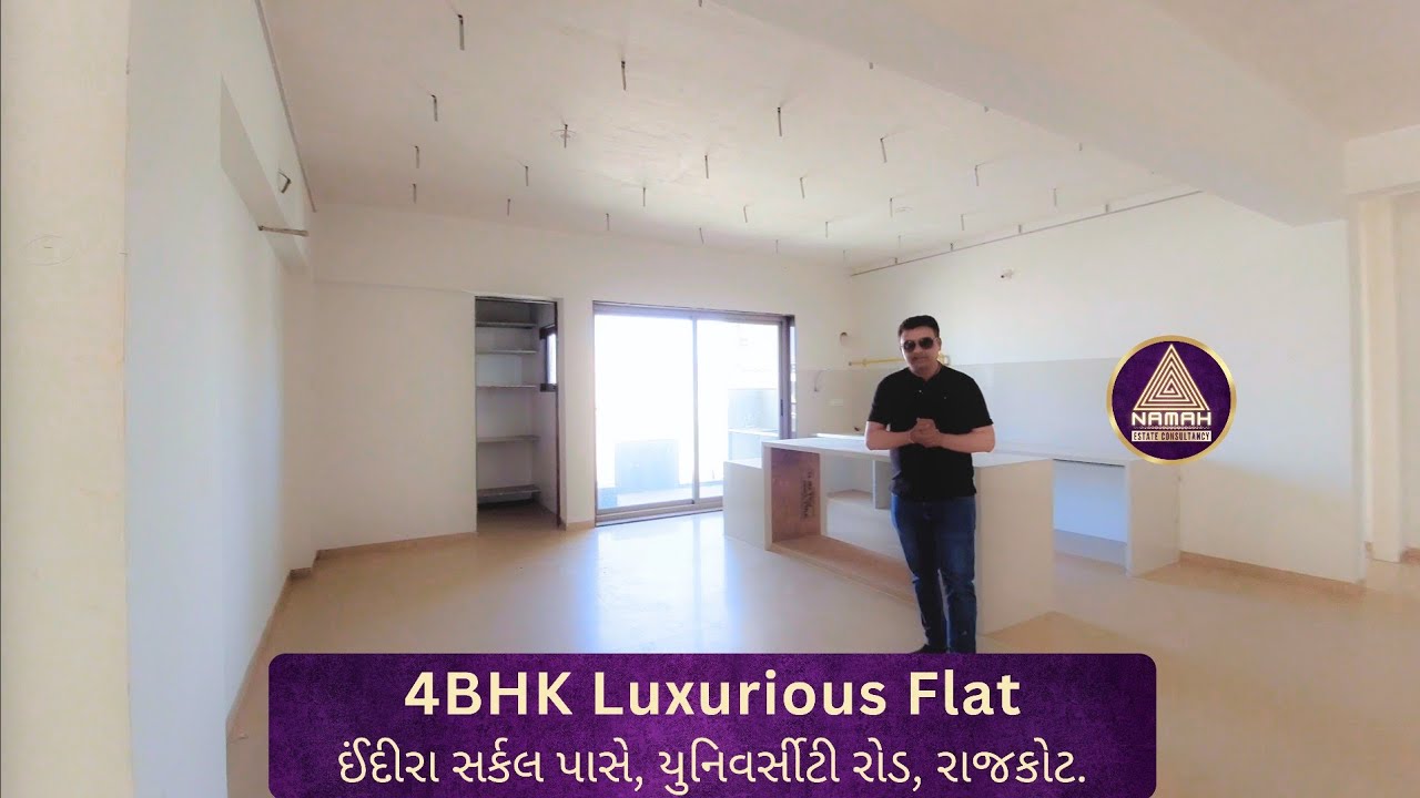 Property 162 | યુનિવર્સિટી રોડ પાસે #4bhk Luxurious Flat nr Indira ...