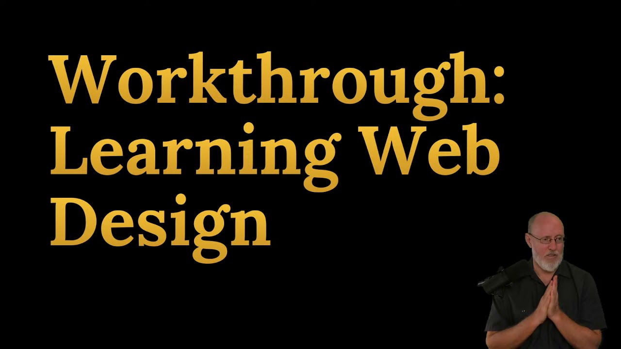 Learning Web Design - YouTube