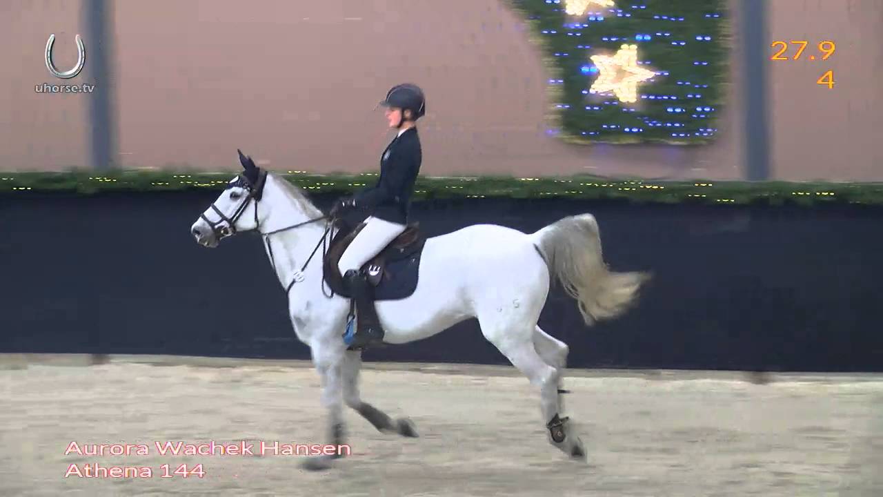 Aurora Hansen Athena 144 1* Grand prix - YouTube
