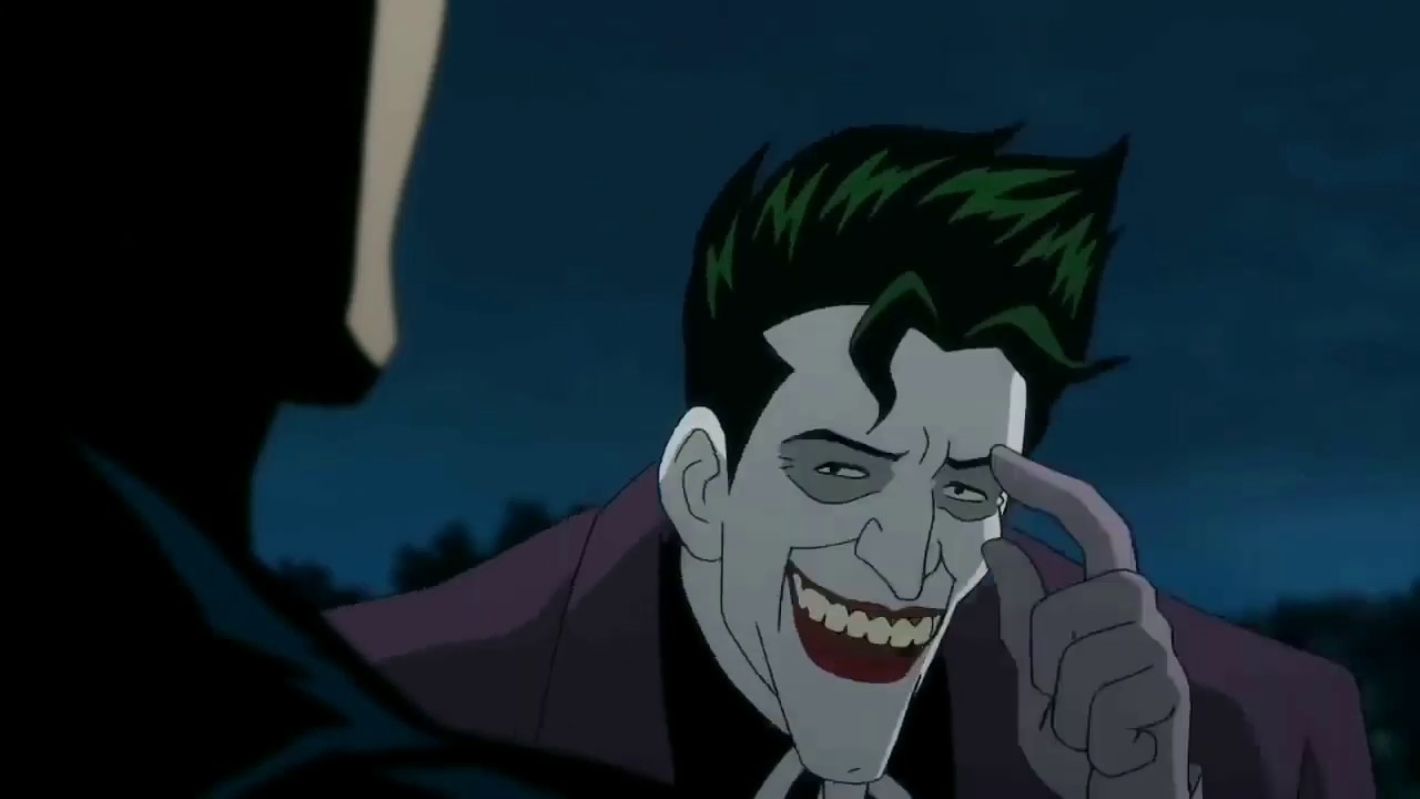 A verdadeira piada que fez o Batman rir - YouTube