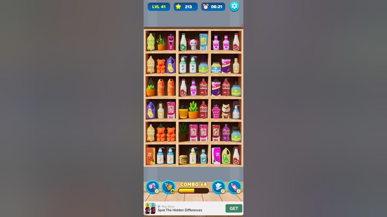 Stuff Sort - Sorting Master Level 41 Gameplay Walkthrough Android IOS - YouTube