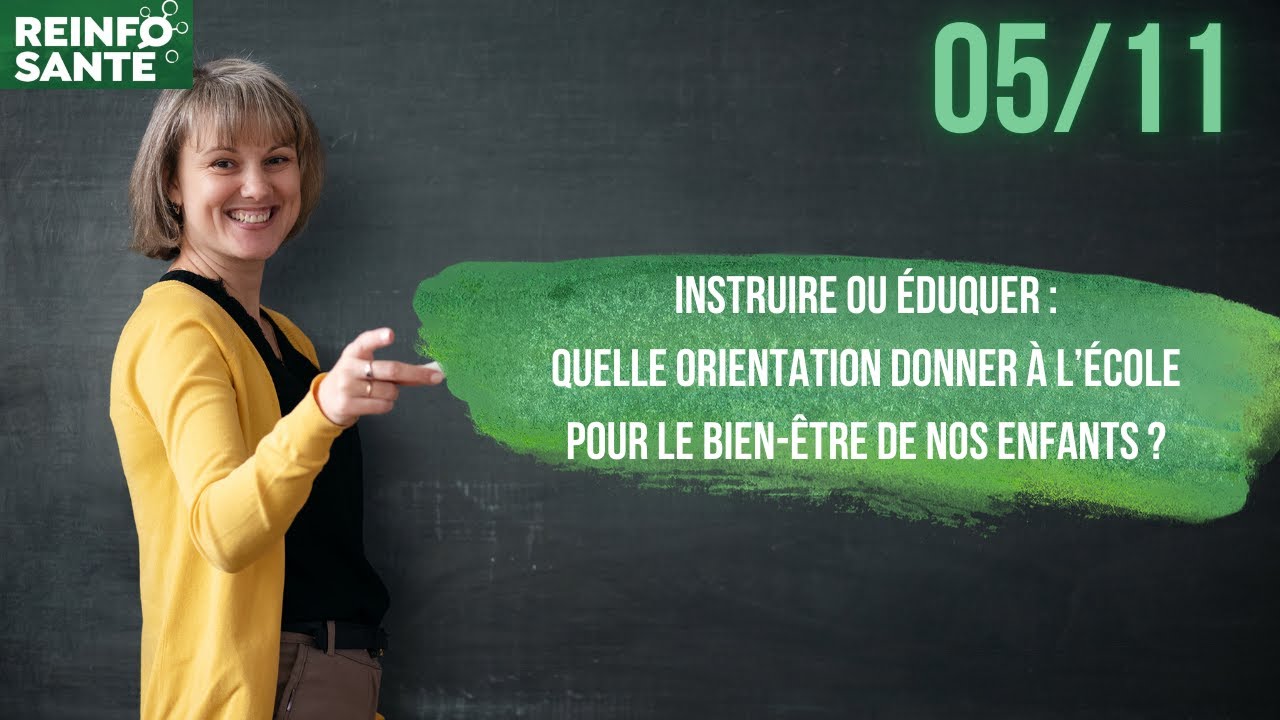 Instruire ou éduquer : quelle orientation donner à l'école pour le bien ...