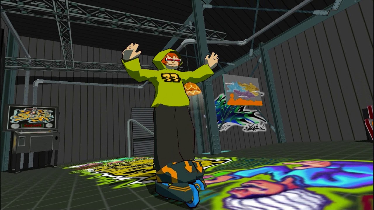 Jet Set Radio Part 3: Poison Jam - YouTube