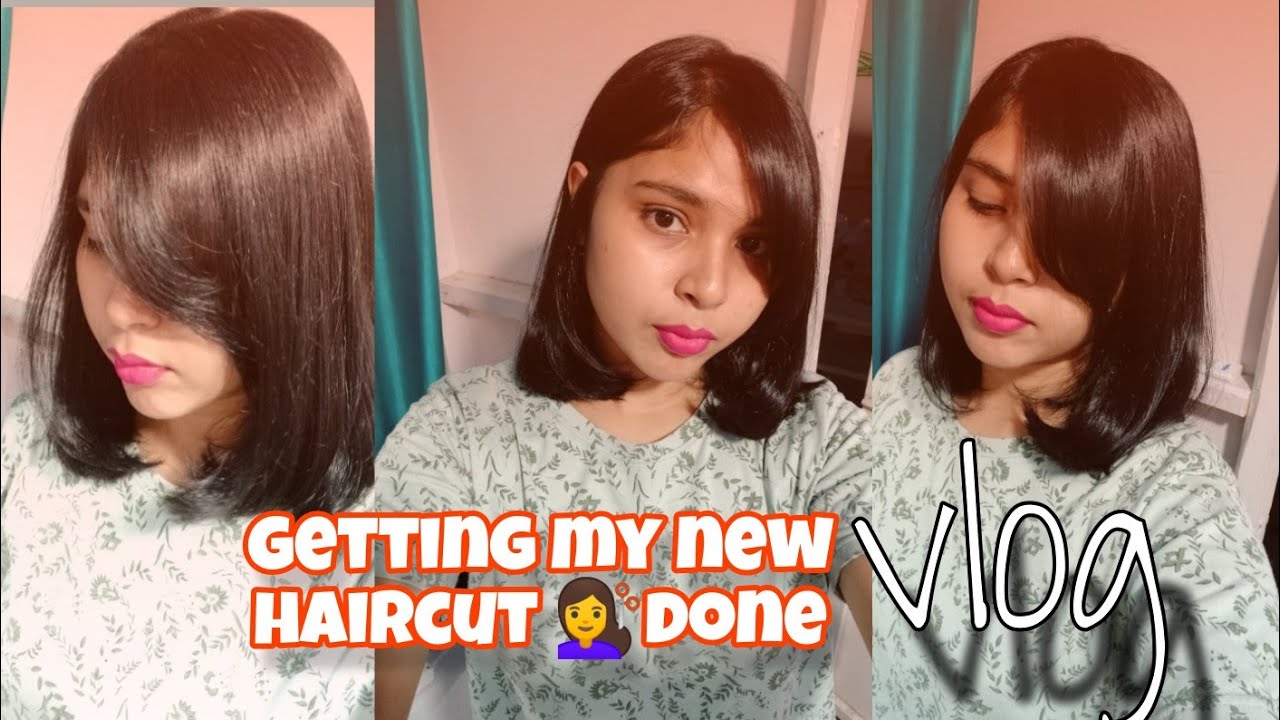 Getting A New Haircut 💇 done | Vlog 🦋🌼| #ankitasvibes #haircutvlog # ...