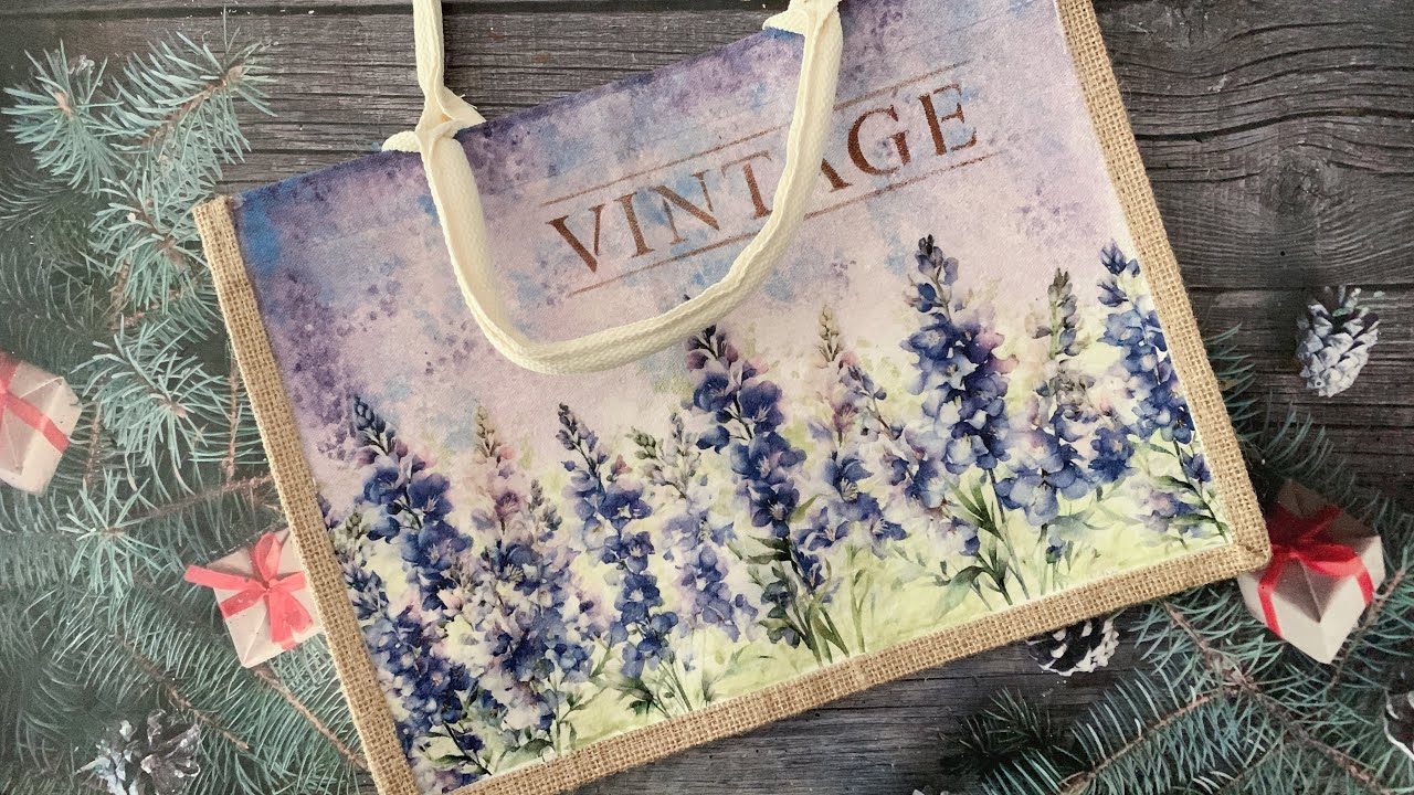 Rice Paper Canvas Bag Decoupag 31072340 YouTube rice-paper-canvas-bag-decoupag-31072340-youtube