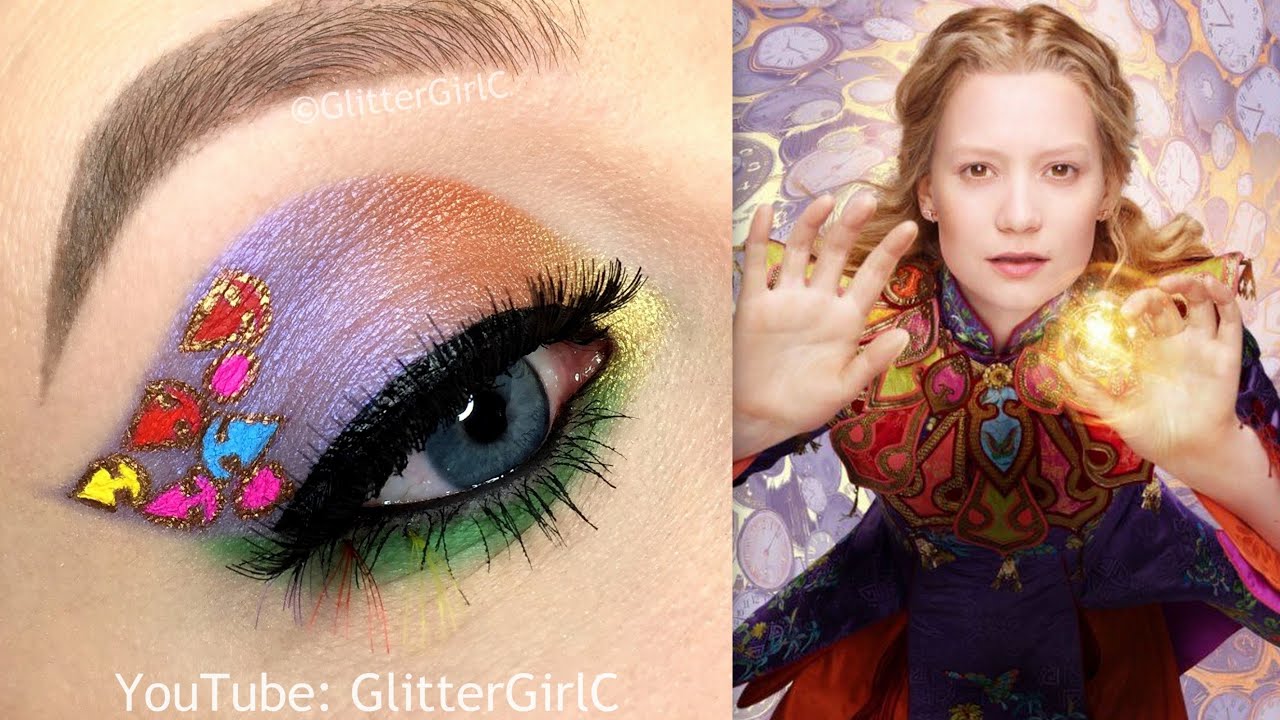 ALICE Through The Looking Glass MAKEUP TUTORIAL - YouTube
