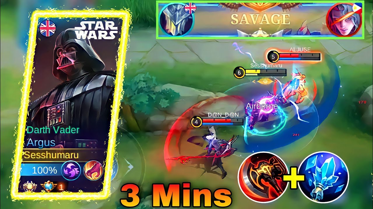 Argus CD Reduction! 3 Minutes Savage!! - YouTube