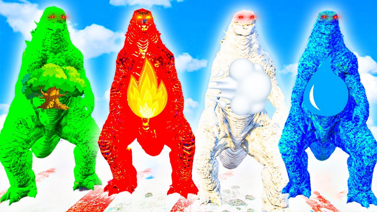 GTA 5: SHINCHAN Finding ELEMENTAL GODZILLA In GTA V ! ( GTA 5 mods ...
