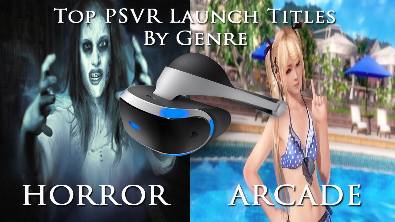 Top PSVR Games at Launch By Genre - Horror and Arcade - YouTube
