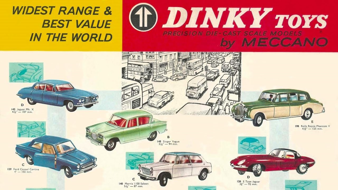 dinky toys 1964 catalogue - YouTube