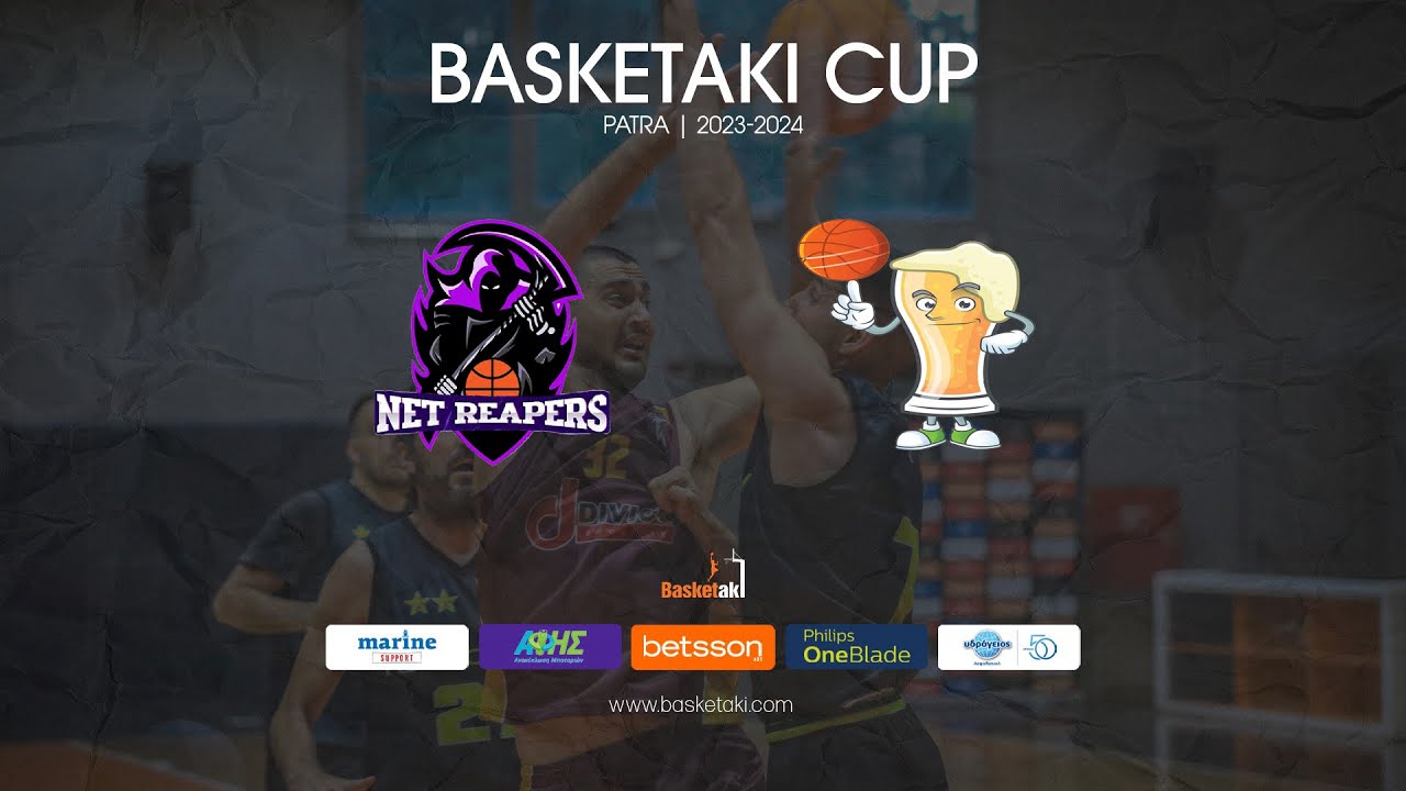Basketaki Winter Patra Cup - Net Reapers vs BEER & ROLL (16/10/23 ...