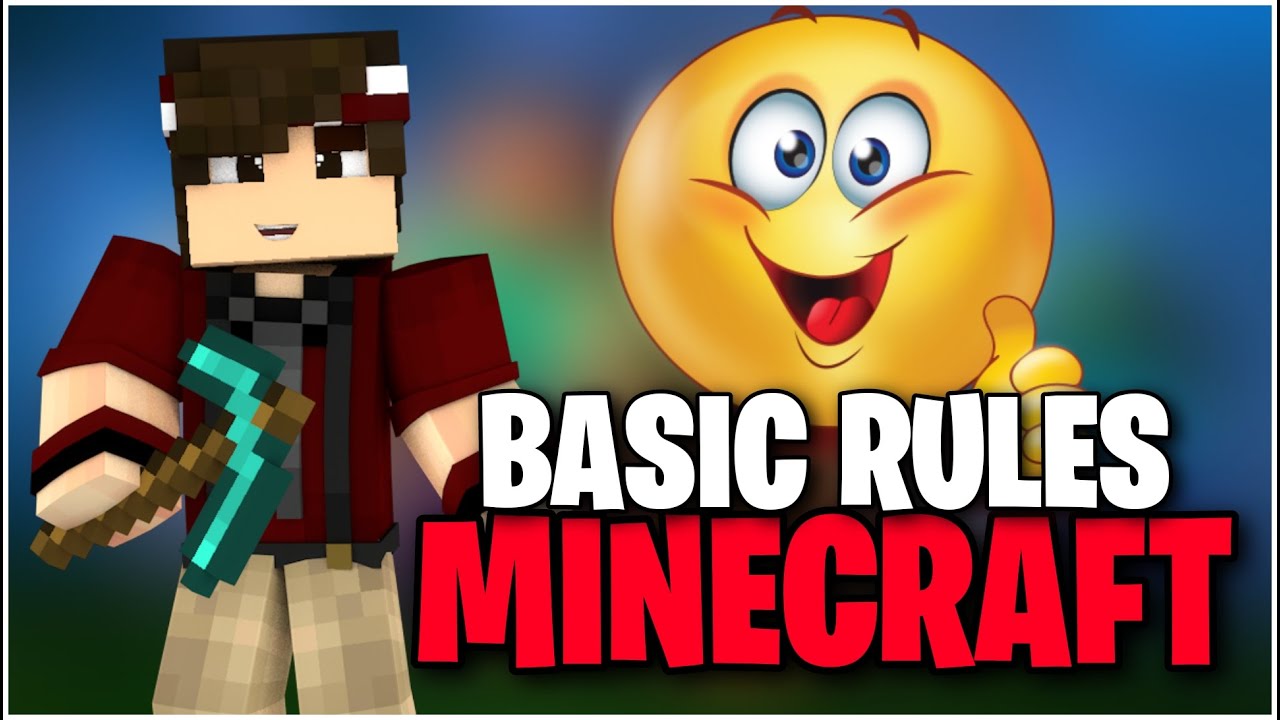 INSANELY Basic Minecraft rules you need to know if you are NOOB - YouTube