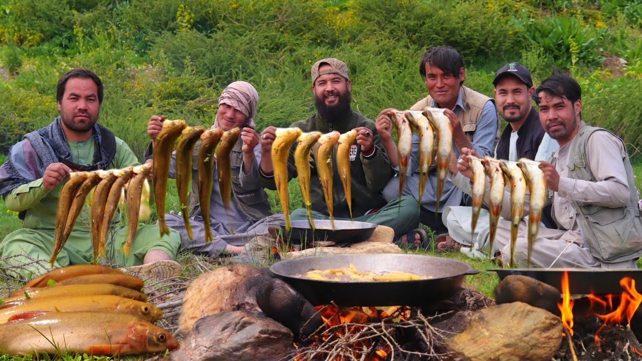Stories from Rural Afghanistan|Cooking Delicious Fish: A Bamyan Village ...
