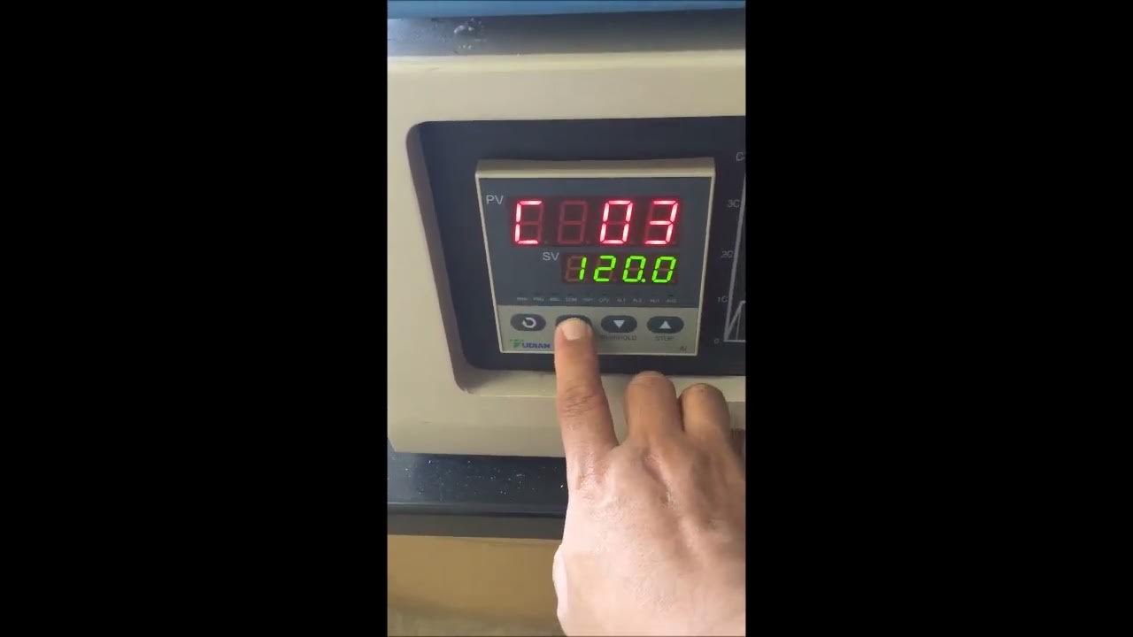 YD-518P Temperature controller programming - YouTube