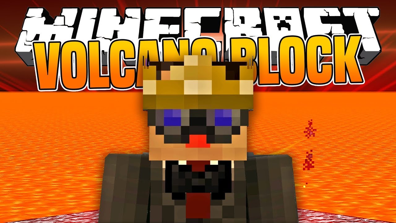 Minecraft Volcano Block | First Look! [Modded Questing Survival] - YouTube