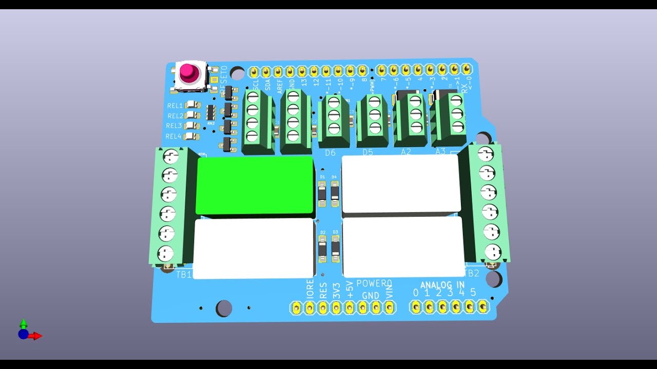 render pcb with blender preparation - YouTube