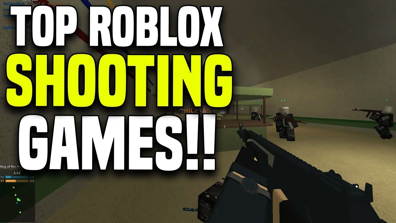 TOP ROBLOX SHOOTING GAMES - YouTube