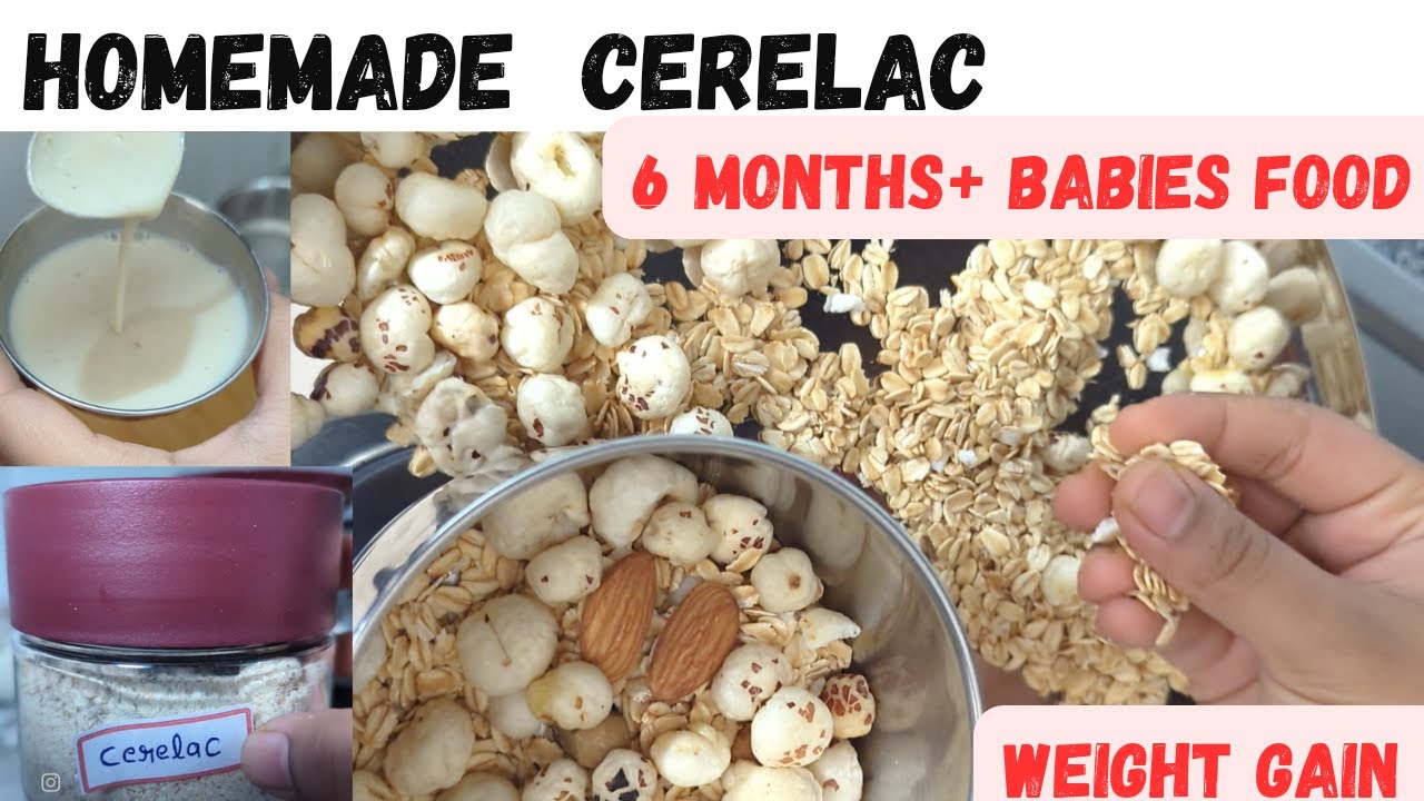 Homemade Cerelac recipe| 6 month plus babies food| बच्चों के लिए ...