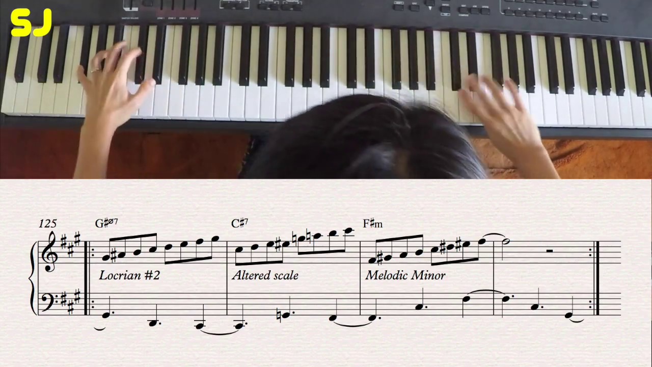 Chord tone & Scales with Tumbao Pattern in minor II-V-I - YouTube