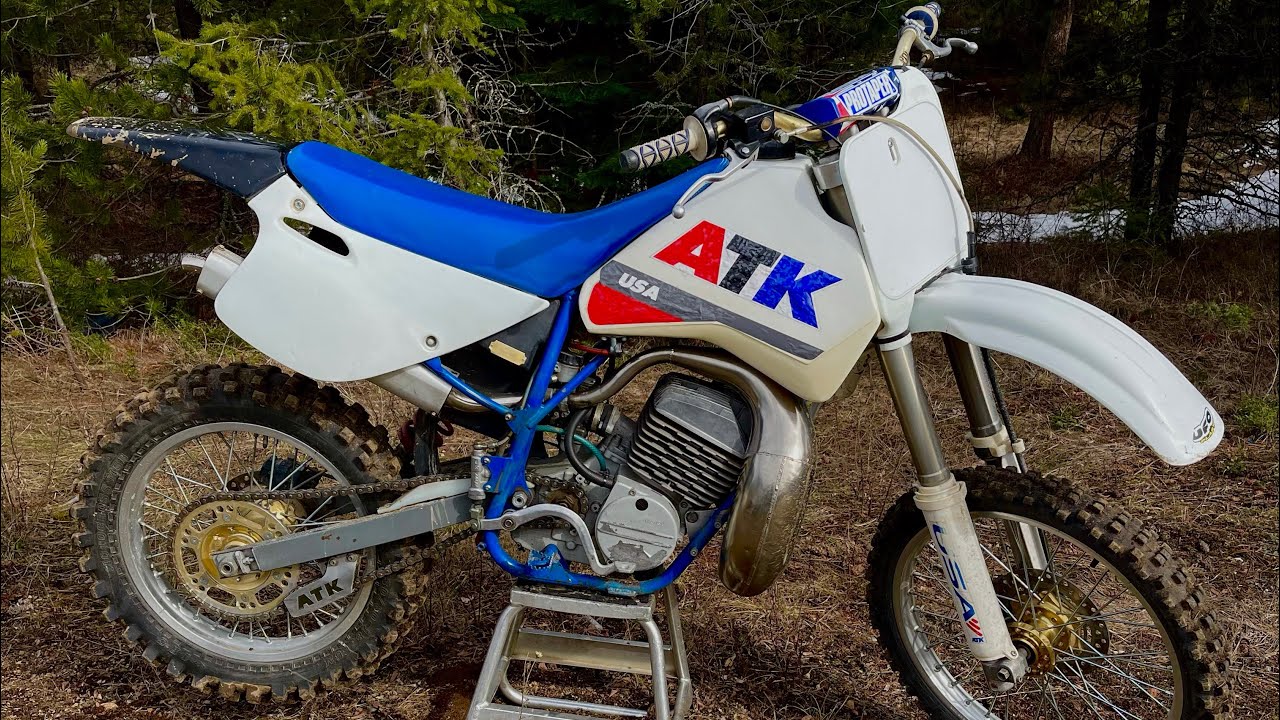 1996 ATK 406 BIG BORE 2 stroke! Only 135 made! - YouTube