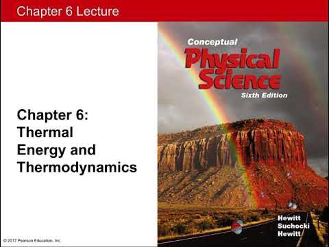 Chapter 6 Lecture — Thermal Energy and Thermodynamics - YouTube