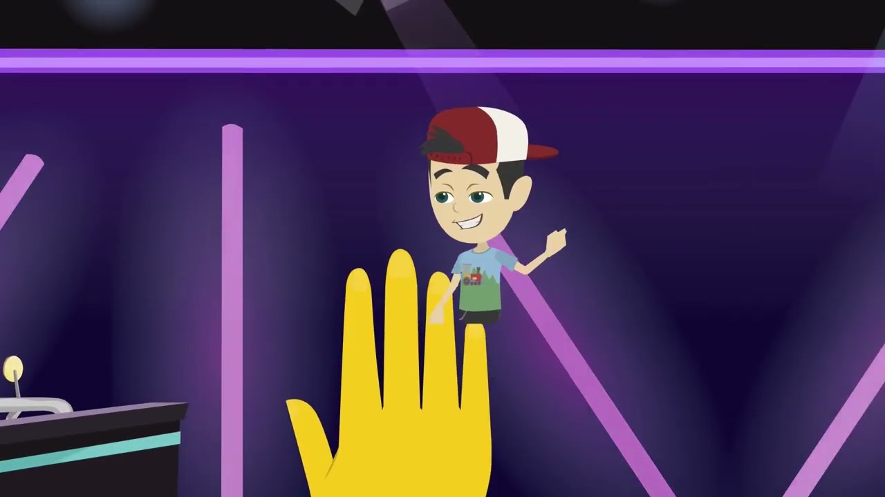 Finger Family With Fingers Face #nurseryrhymes Rhymes & Kids Songs ...