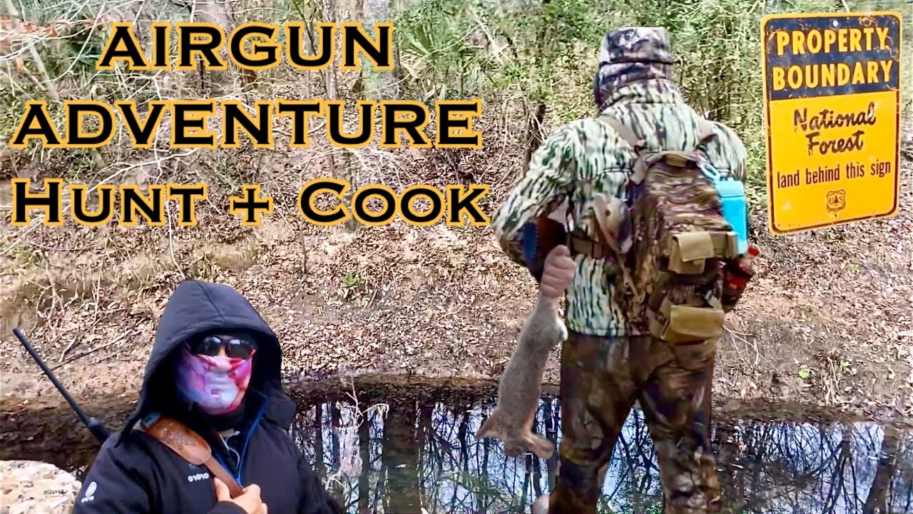 Ranch Adventures Smoked Rabbit, Hog Calling Airgun Hunt - YouTube