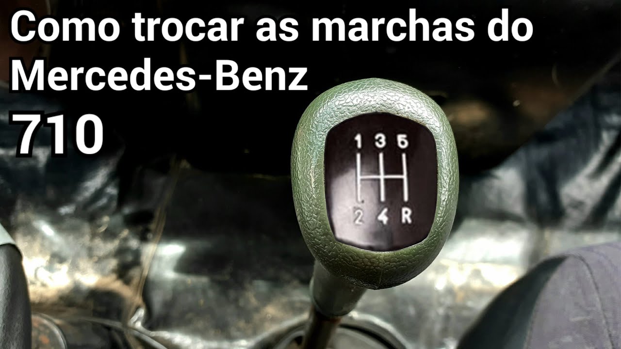 Como trocar as marchas do Mercedes-Benz 710 - YouTube