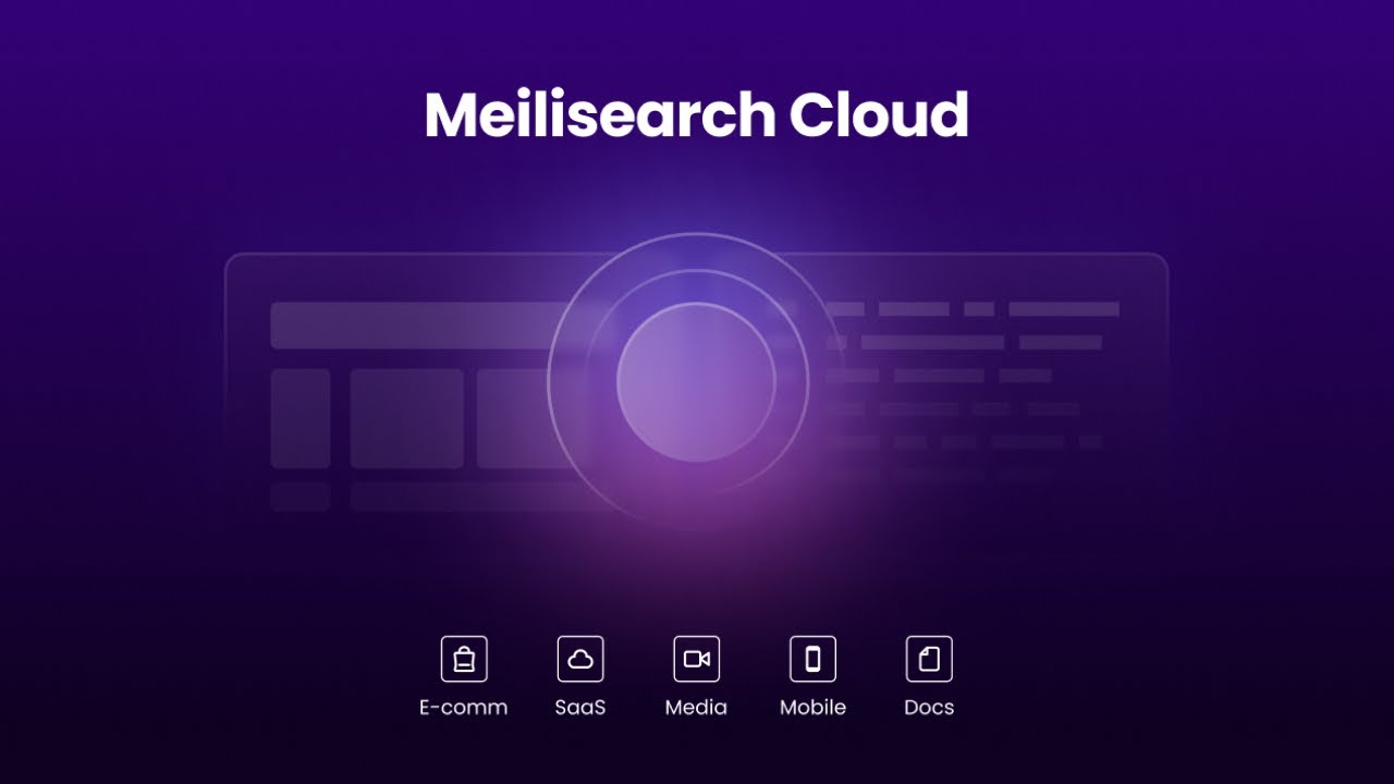 Meilisearch Cloud Youtube
