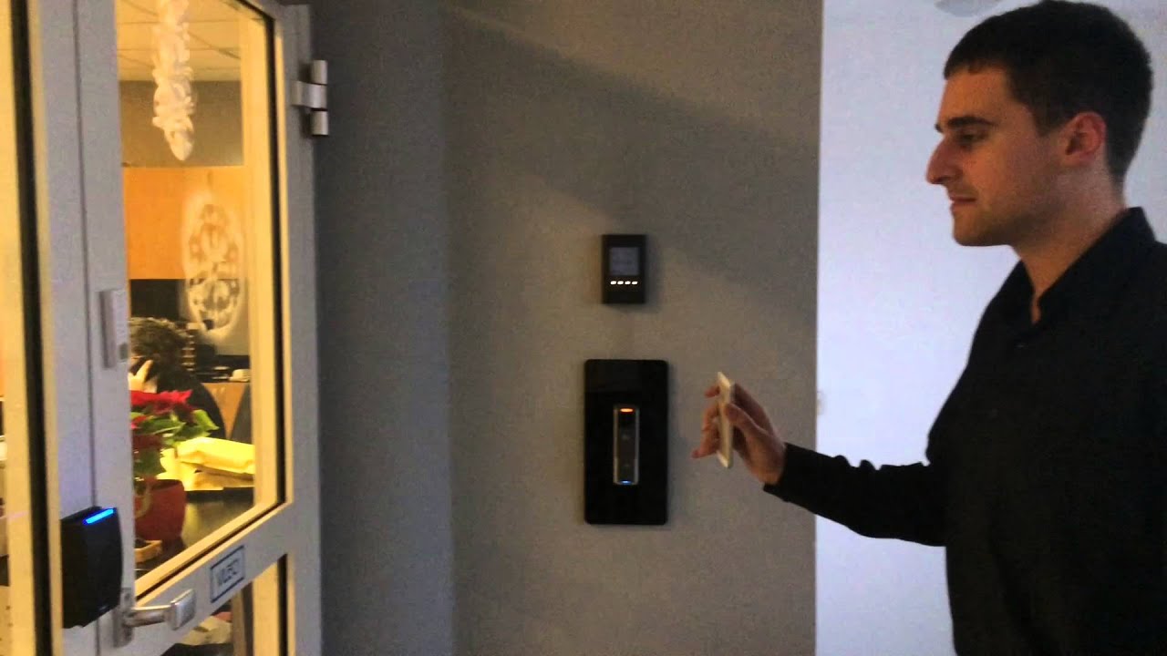 Access Control and Time Attendance via your mobile device - YouTube