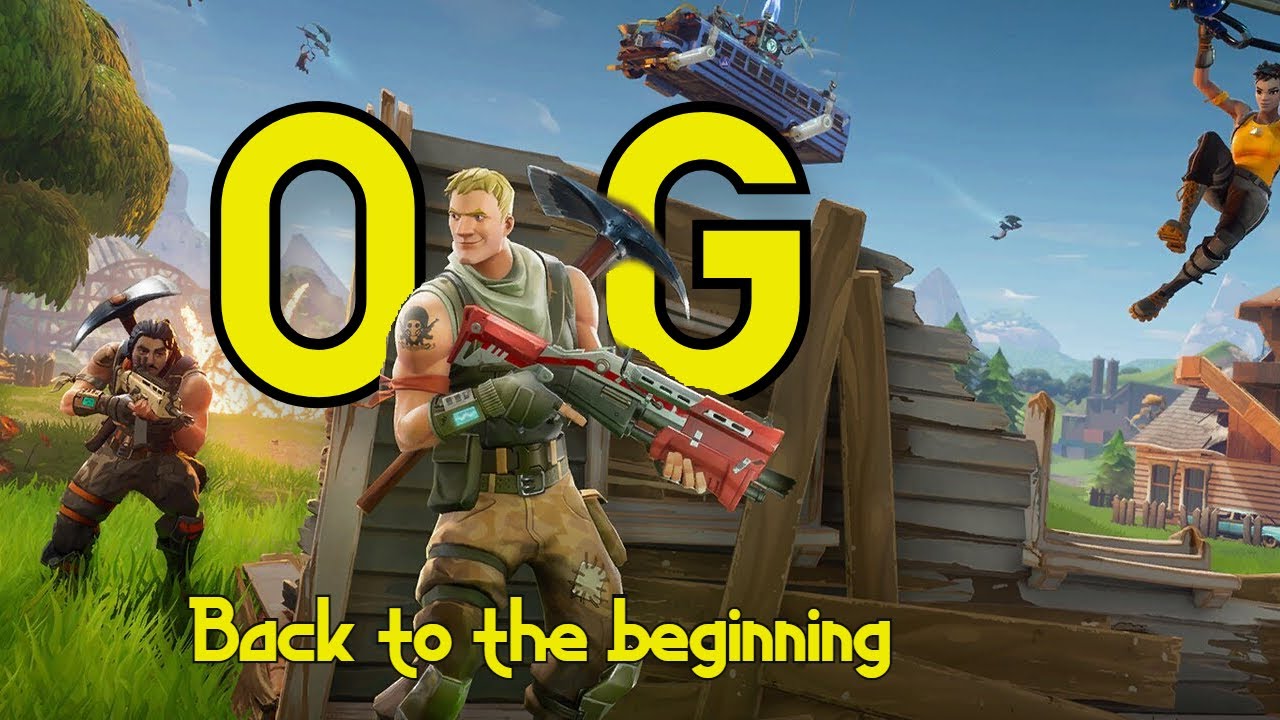 My First win on OG Fortnite - YouTube