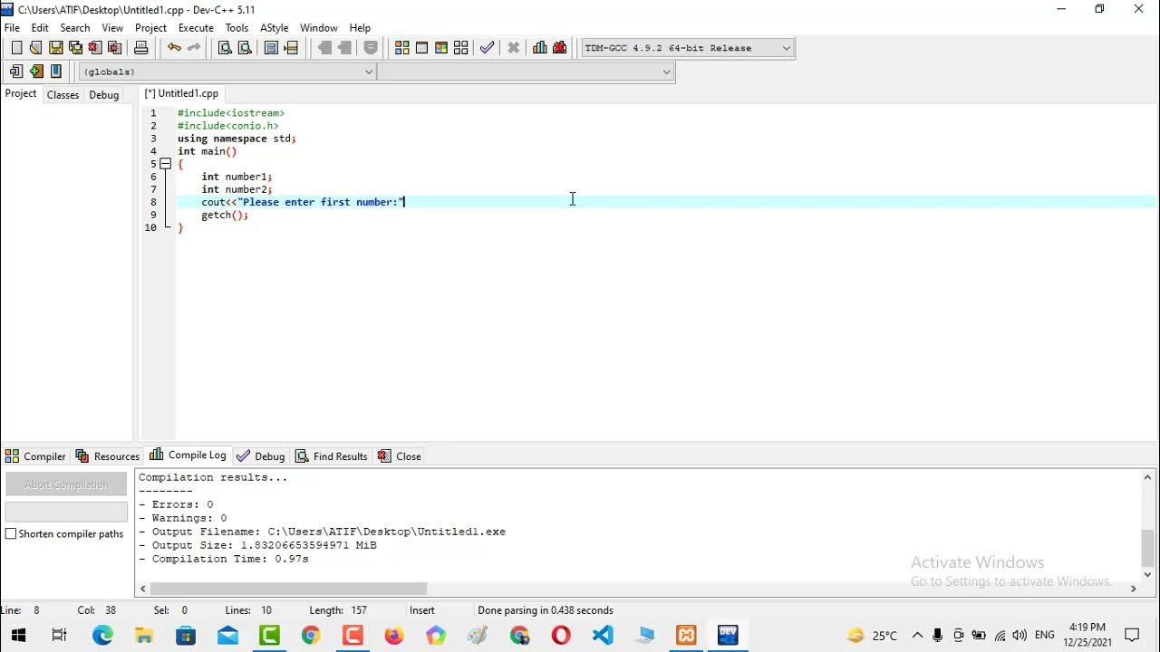 Swapping Program | Programming Sessions - YouTube