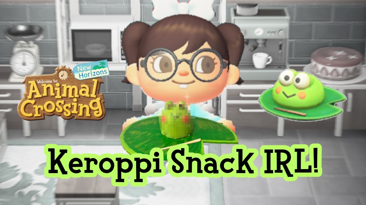 Baking a Keroppi Snack from Animal Crossing! | XtinaCrossing - YouTube