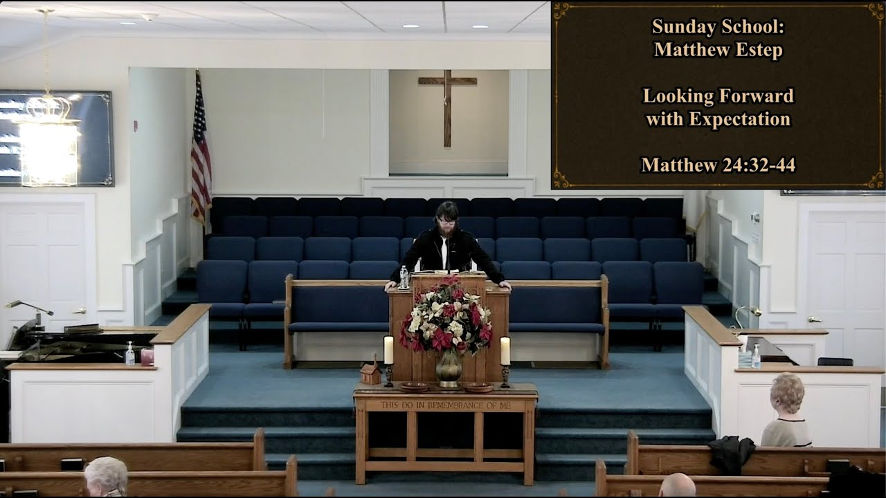 Sunday School - January 5, 2025 - Matthew Estep - YouTube