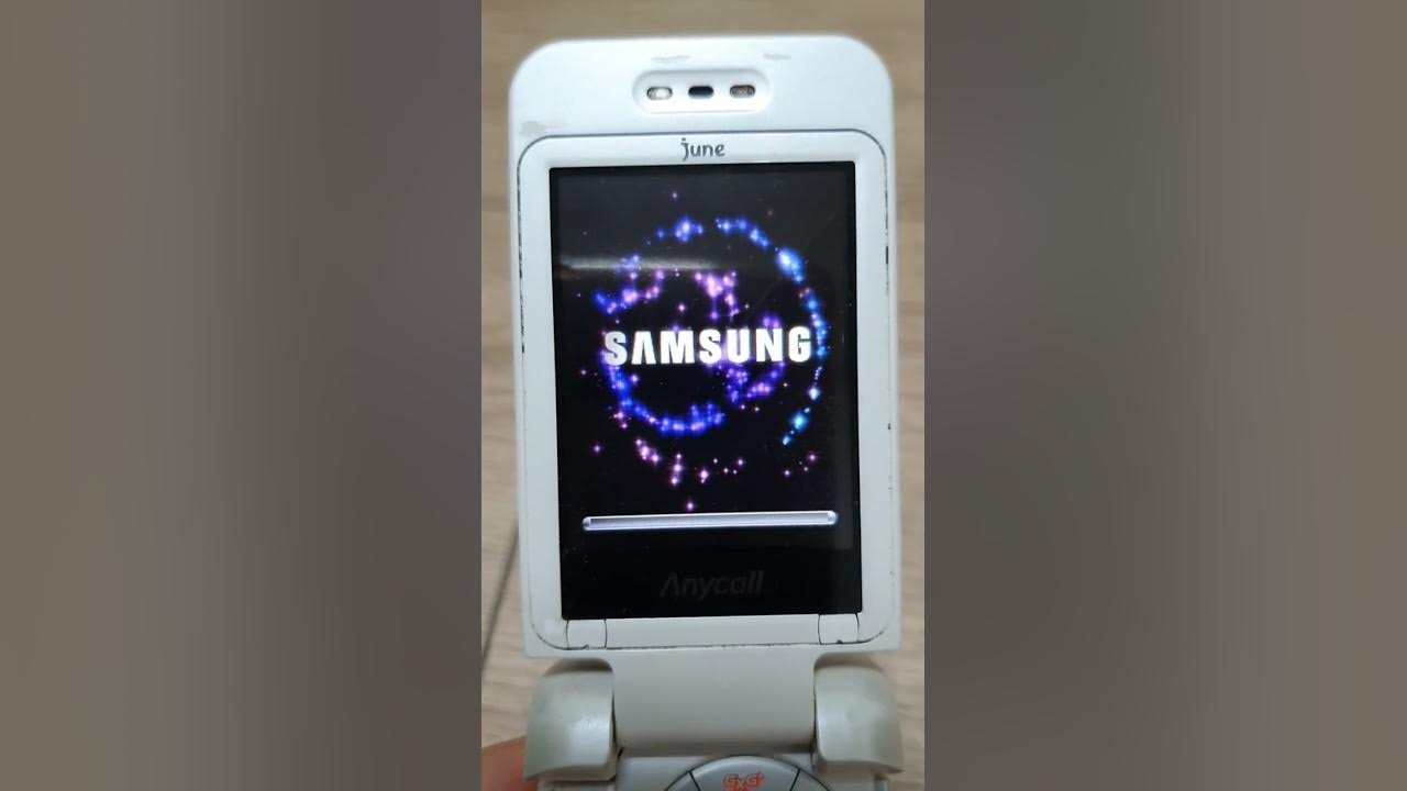 SCH-B450 전원 On/Off - YouTube