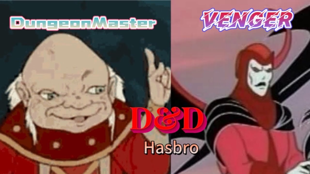 Dungeon Master and Venger from Hasbro D&D - YouTube